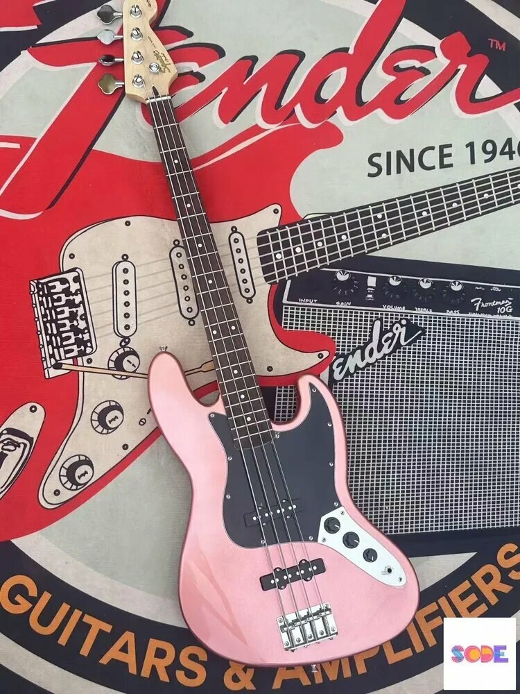 Бас-гитара Fender JAZZ BASS 4-струнная, корпус Тополь 39"