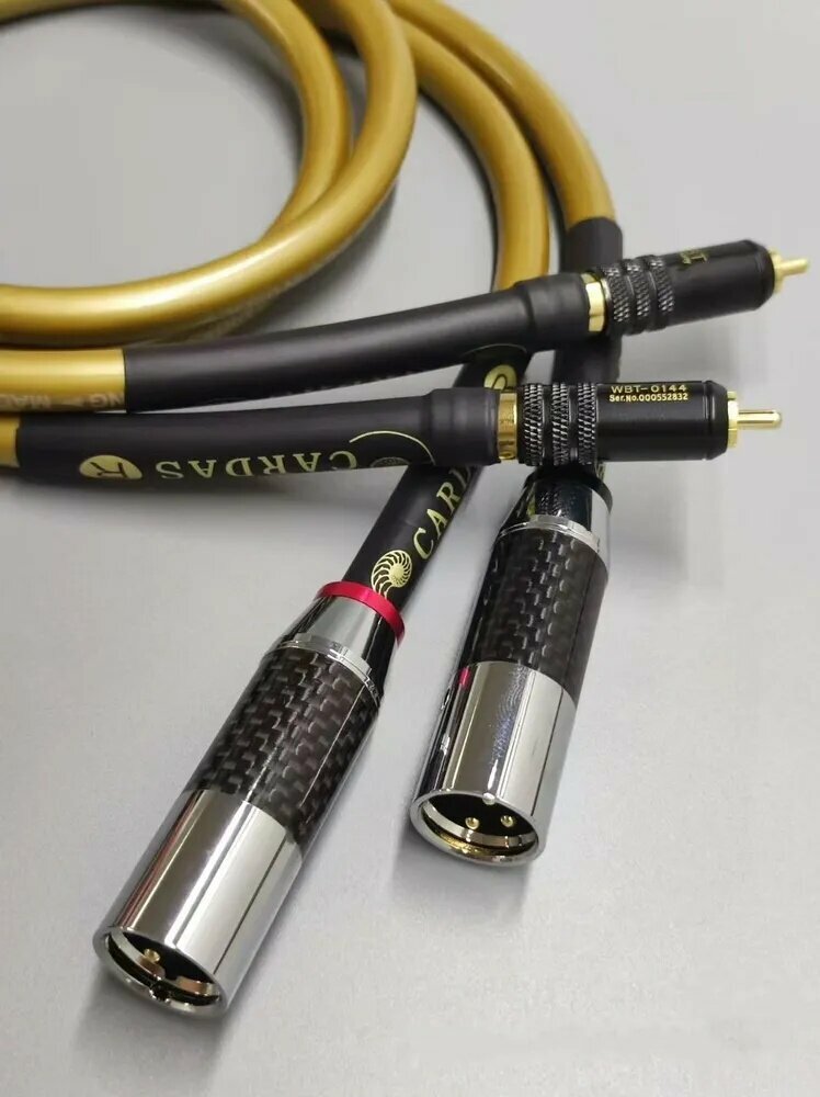 Cardas Audio Аудиокабель RCA/XLR, 0.75 м, хаки