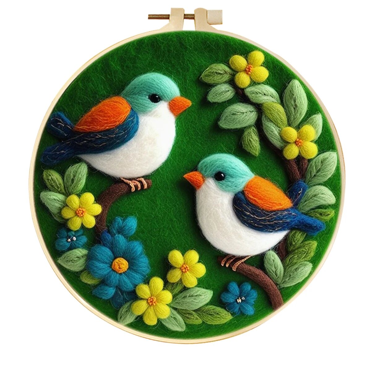 Фламинго, шерсть, войлок, живопись для взрослых, игла, войлок, стартовый набор, игла, валяние, набор для начинающих, с рамкой для картин, шерсть, войлок, игла