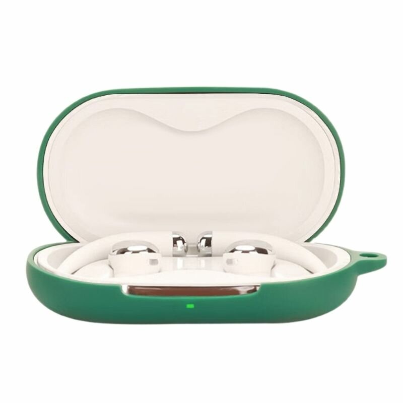 Подходит для защитного чехла наушников QCY Crossky R70-темно-зеленый