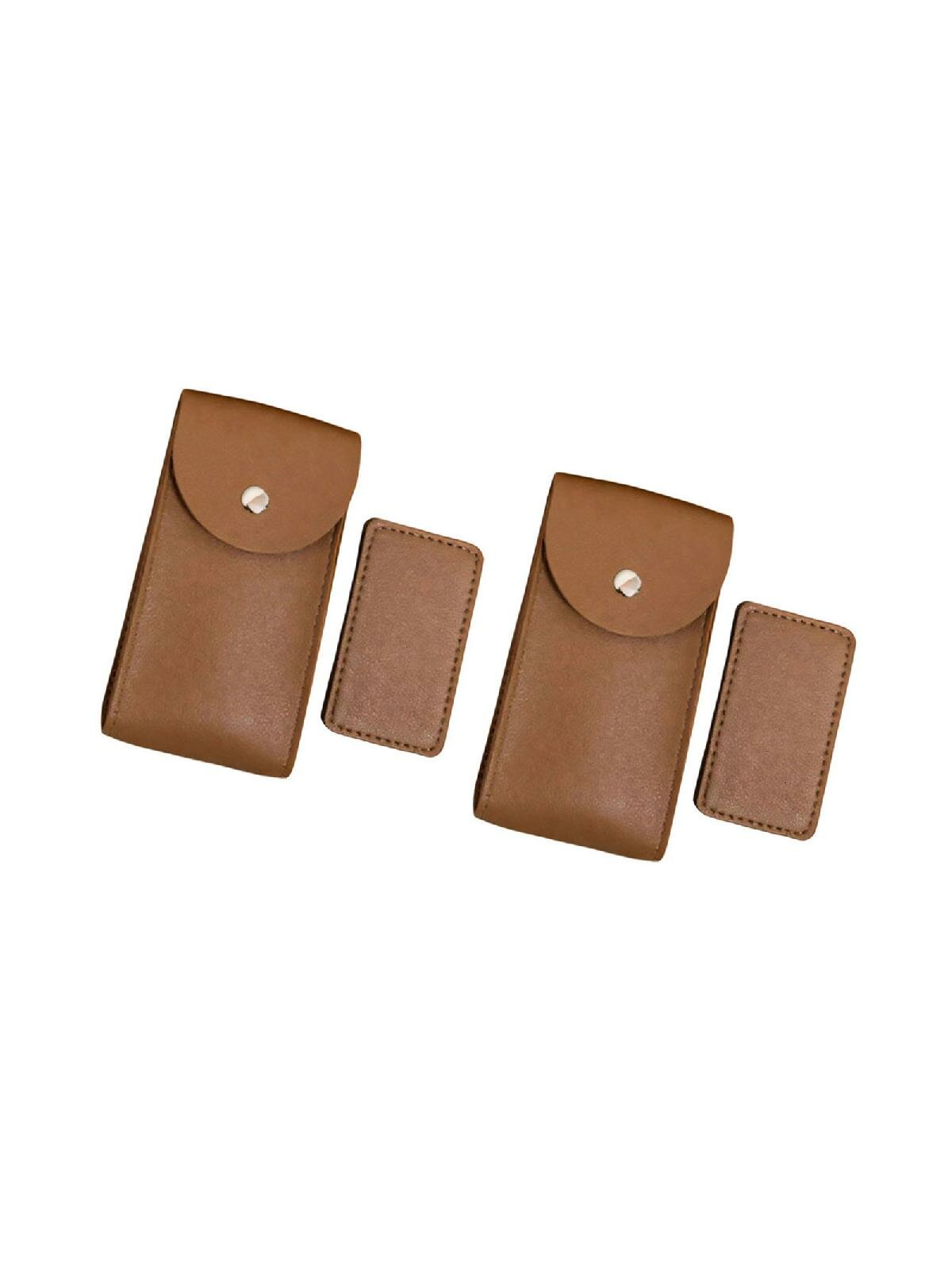 Набор из 2 удобных держателей для часов из искусственной кожи, органайзеров для защиты от царапин