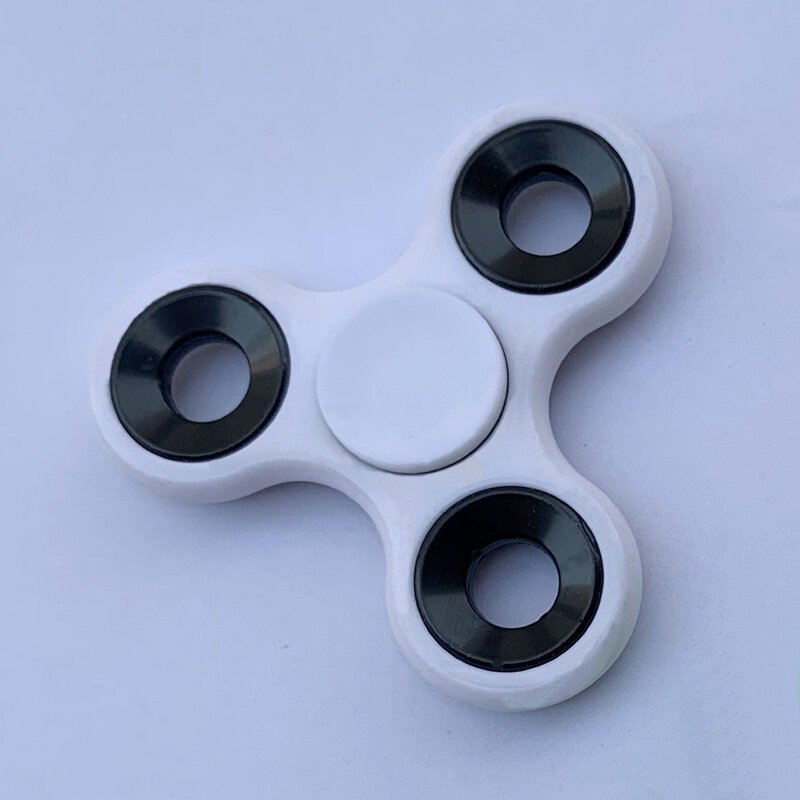Красочный черный гироскоп на кончиках пальцев трехлистный спиральный гироскоп на кончиках пальцев студенческий