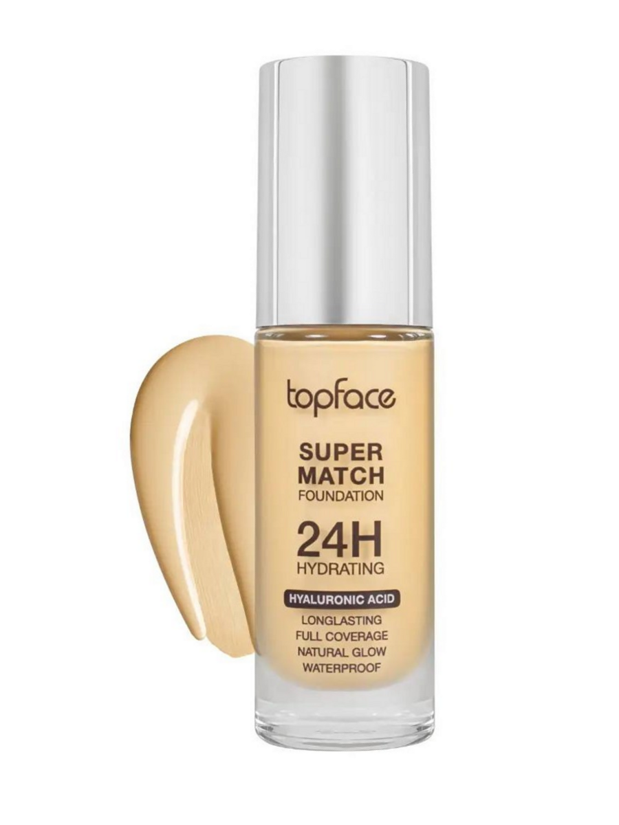 Тональный крем Topface Super Match 24H Foundation стойкость 24ч, 005