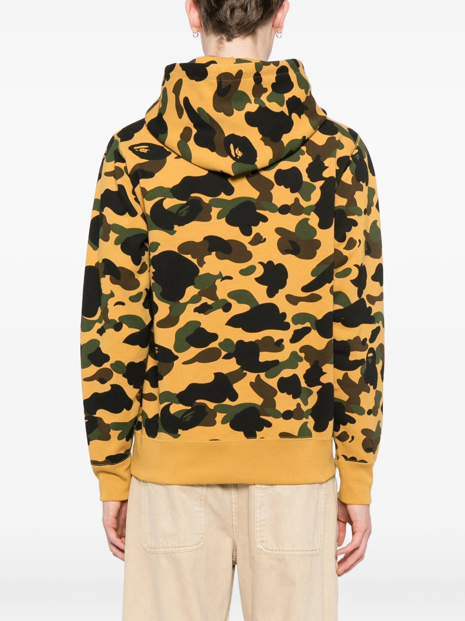 Худи A BATHING APE, размер 50, , yellow — фото 1