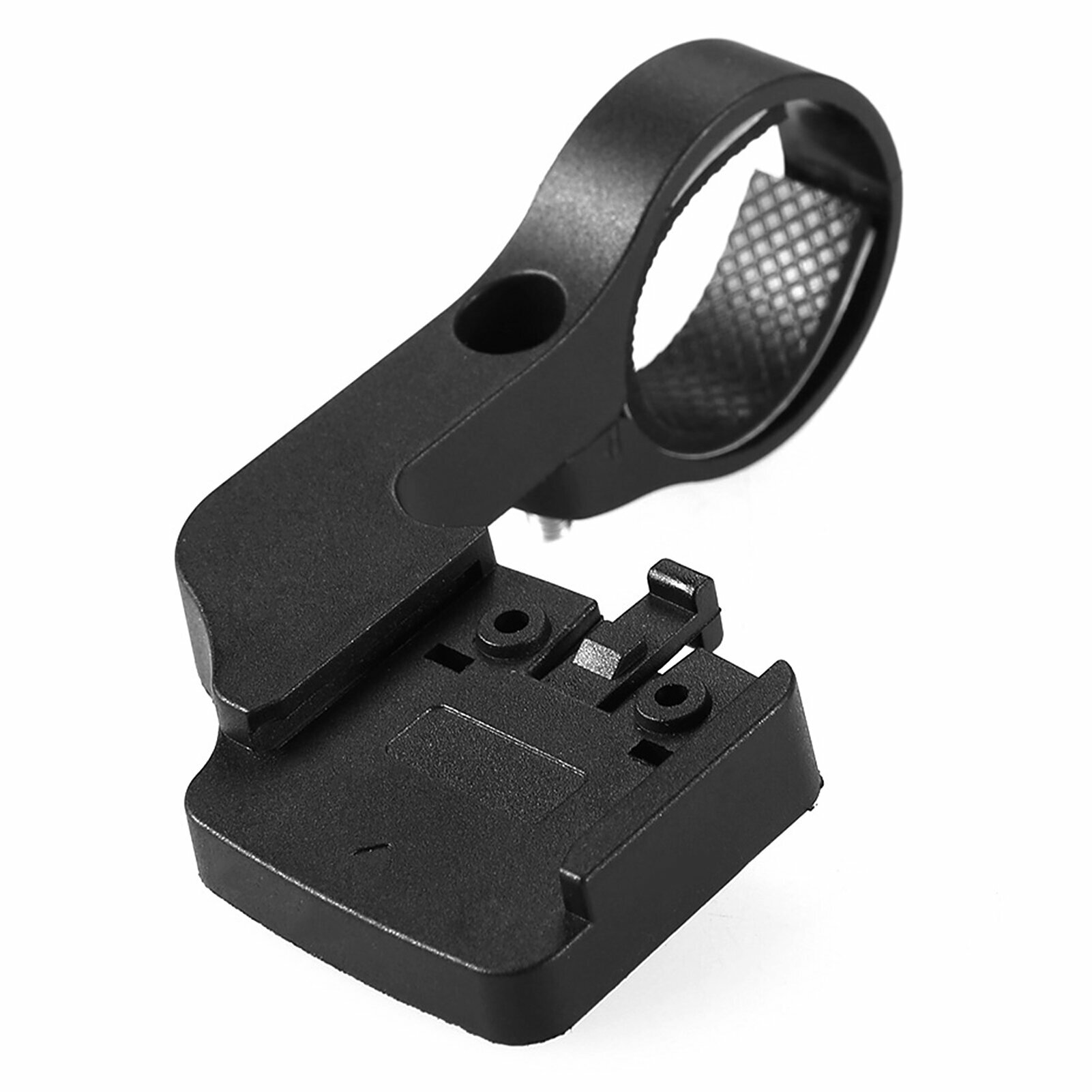 Крепление для велокомпьютера BOGEER Series, держатель для велокомпьютера, поддерживающий руль диаметром 24-33мм, материал нитрил, подходящий диаметр руля 31.8мм / 1.25дюйма, длина 95мм / 3.7дюйма, размер головки 3.5 * 3см / 1.2 * 1.1дюйма, вес продукта