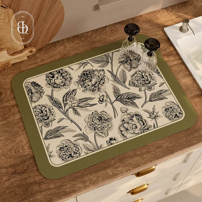 Ducas кухонный бар сливная подушка для чашки воды впитывающая подушка кофемашина обеденный стол столешница чаша и