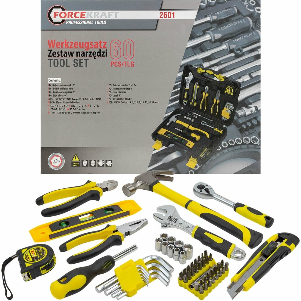 Набор инструментов Forcekraft FK-2601(47700)