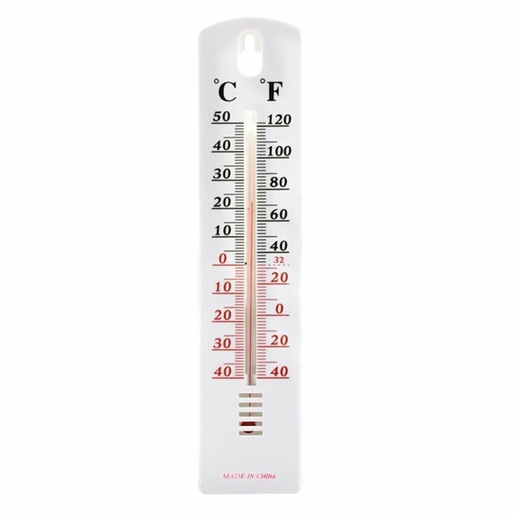 Термометр с поверкой, диапазон измерений от -40 C до +50 C