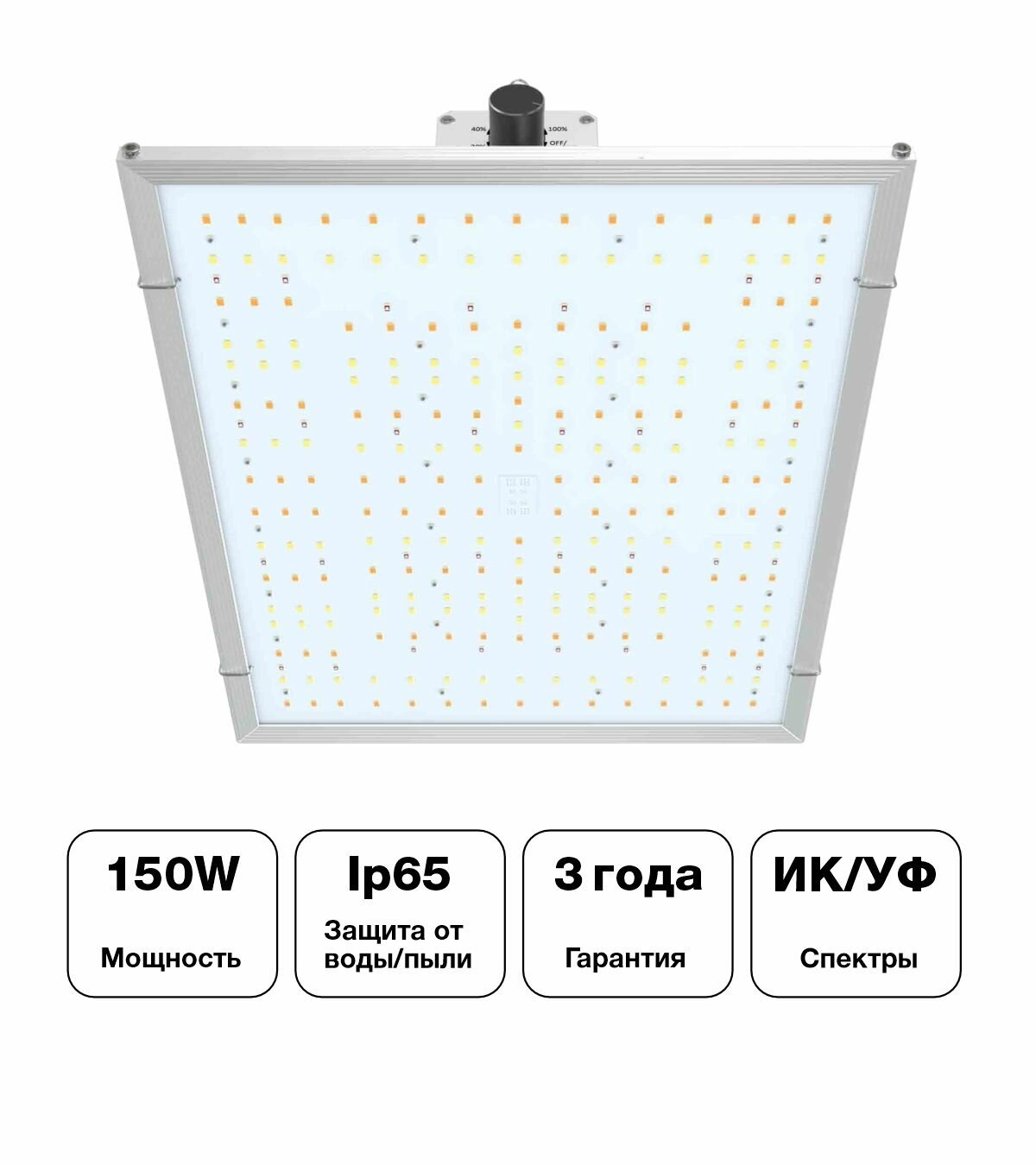 Nanolux RG150 - LED Фитолампа для растений, полный спектр