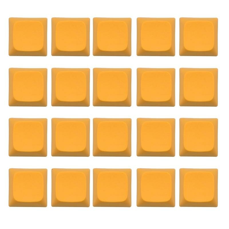 1U Кейкап XDA Профиль PBT, Желтый