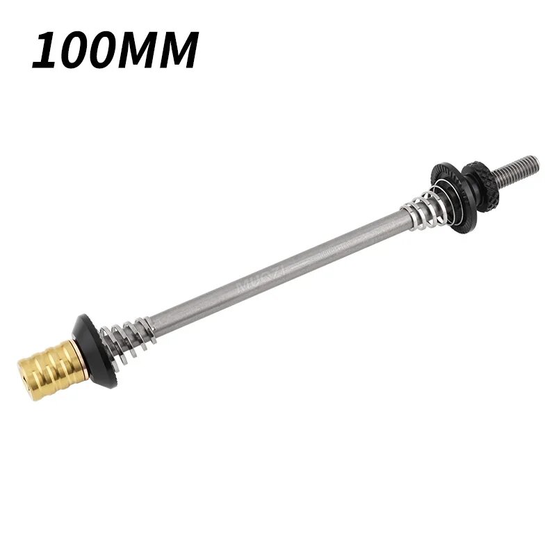 Велосипедные титановые оси MUQZI 100mm Glod