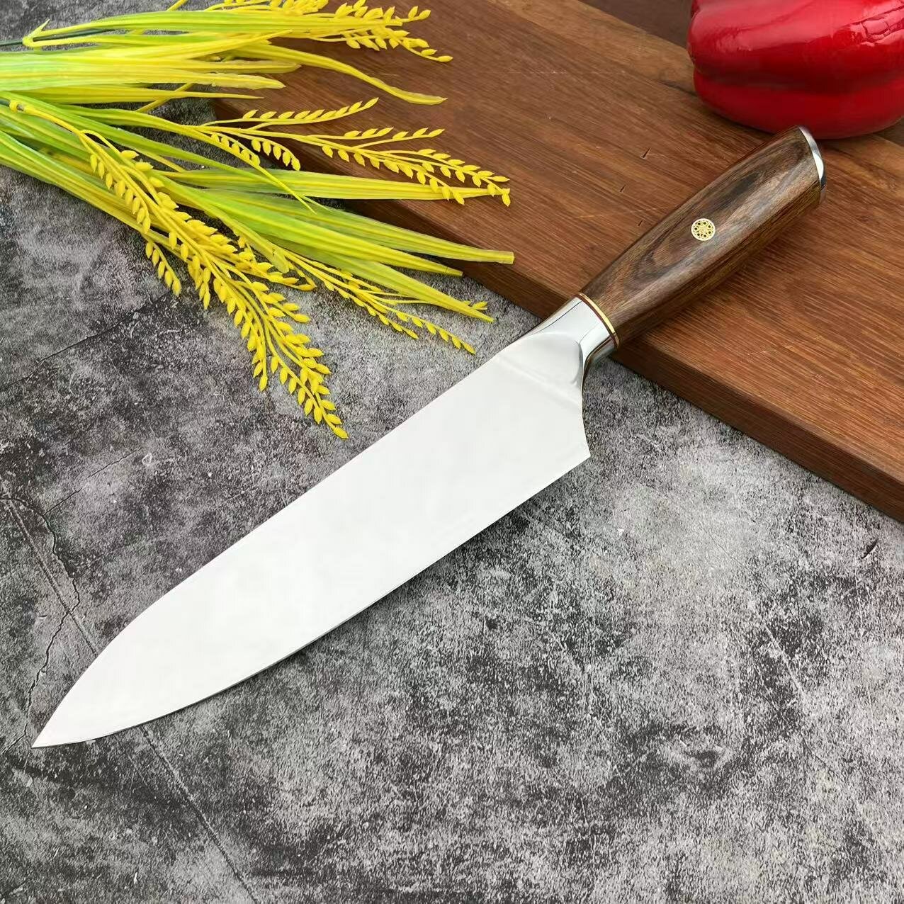 Кухонный нож из порошковой стали M390, разделочный нож, нож для нарезки, шеф-нож, нож для живота, фруктовый нож, кухонный нож с ультравысокой твердостью