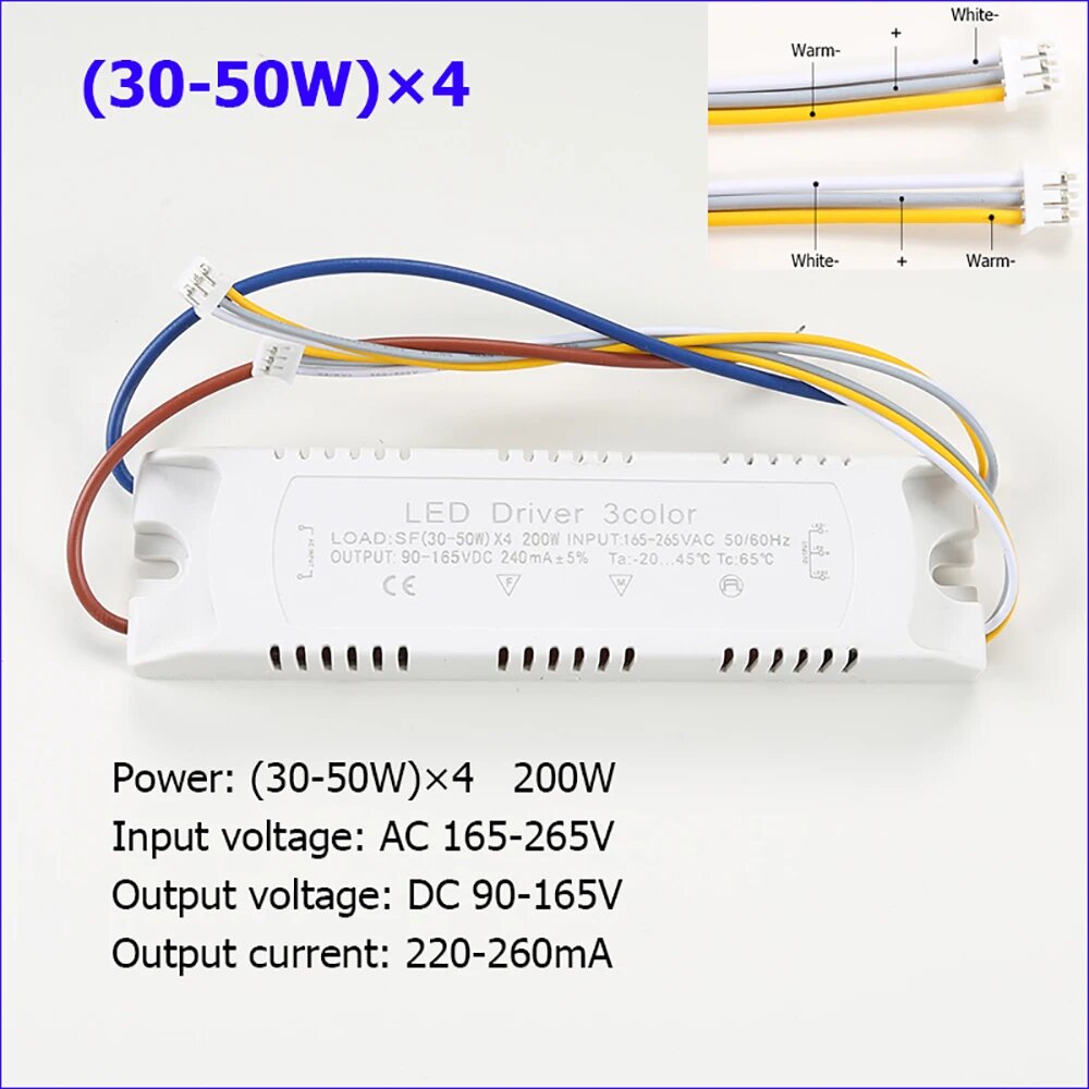 Светодиодный драйвер постоянного тока 20-40/40-60 Вт (30-50W)-4