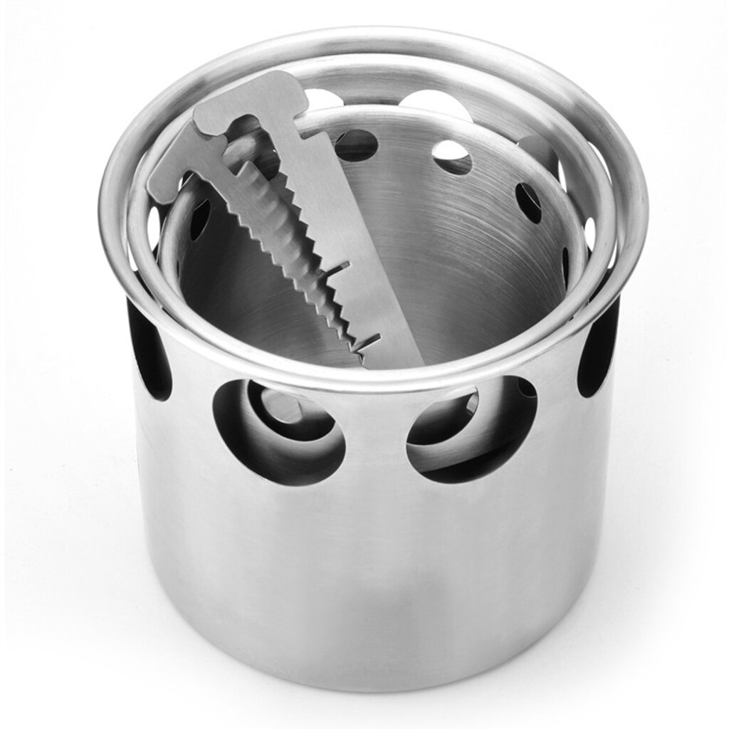 Дровяная Печь Из Нержавеющей Стали Для Кемпинга На Открытом Воздухе Плита Для Пикников Кухонная Плита Барбекю Гриль Плита Оборудование для Кемпинга на Открытом воздухе