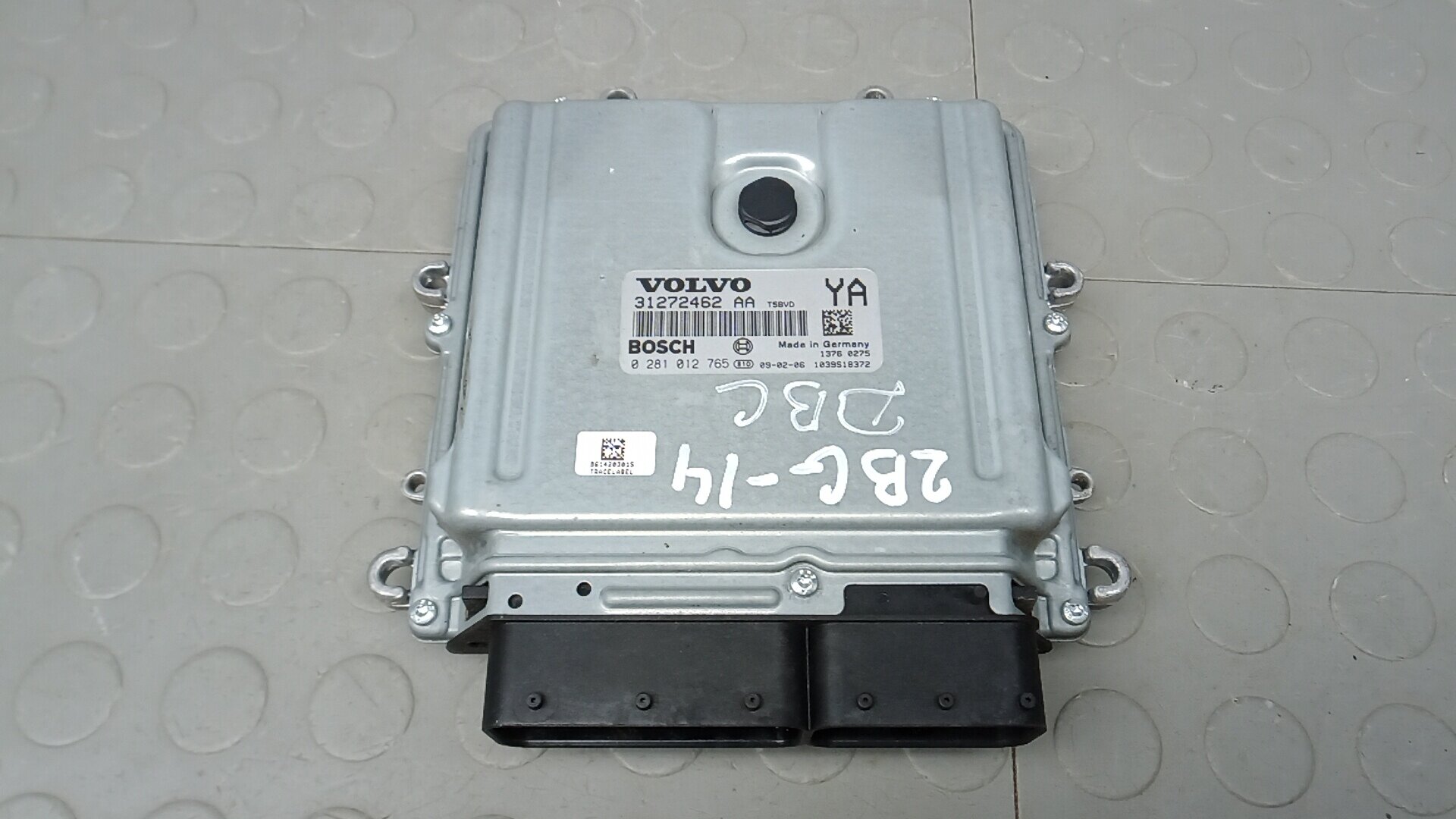 Блок управления двс VOLVO XC60 1, Номер 0281012765, 31272462aa