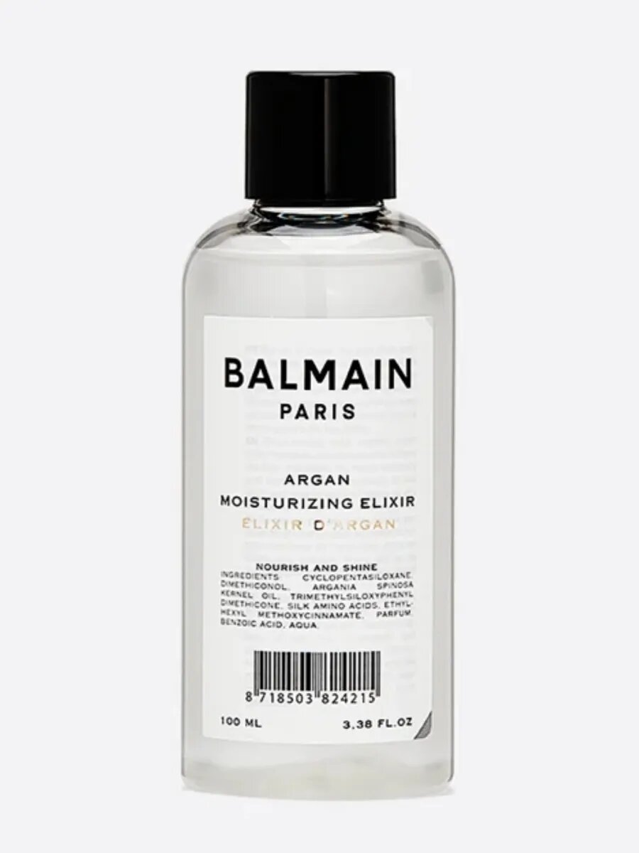 Увлажняющий эликсир с аргановым маслом BALMAIN argan moisturizing elixir