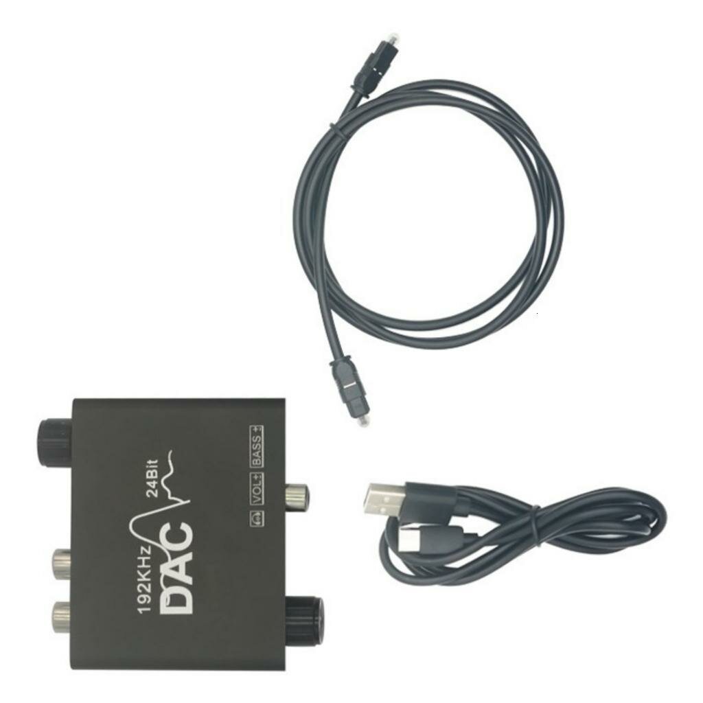 192KHz Digital to Analog Sound Converter Adjustable Sound Control