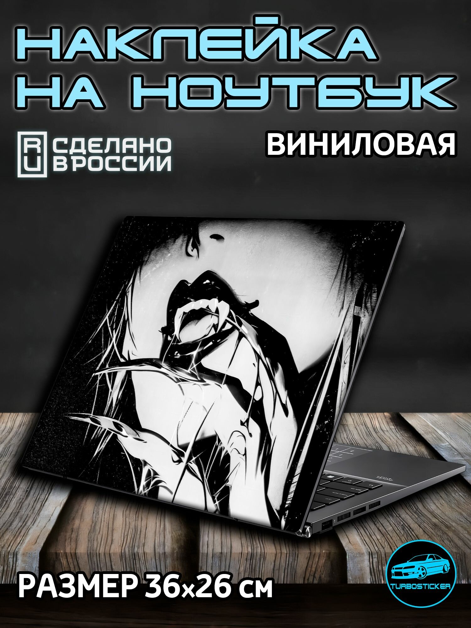 Наклейка на ноутбук