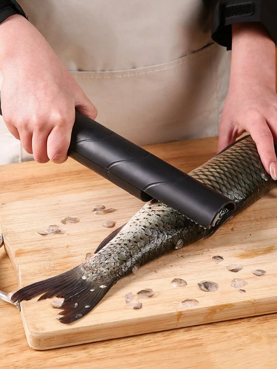 Электрическая рыбочистка с аккумулятором