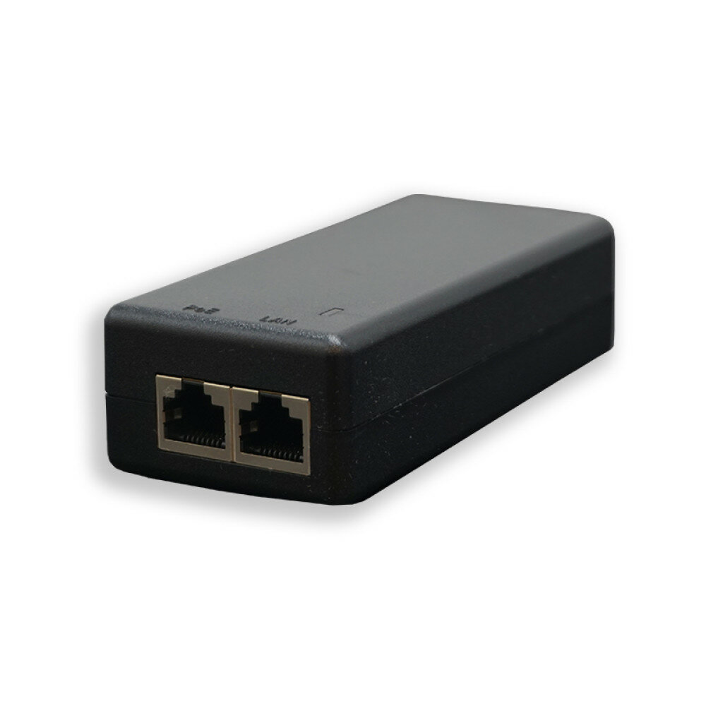 Инжектор PoE Optimus IG2, 1 PoE порт 52В, 0.5А, 30Вт 100/1000 Мбит/с, 1 Uplink порта 100 Мбит/с RJ-45, IEEE 802.3 af/at, 30 Вт