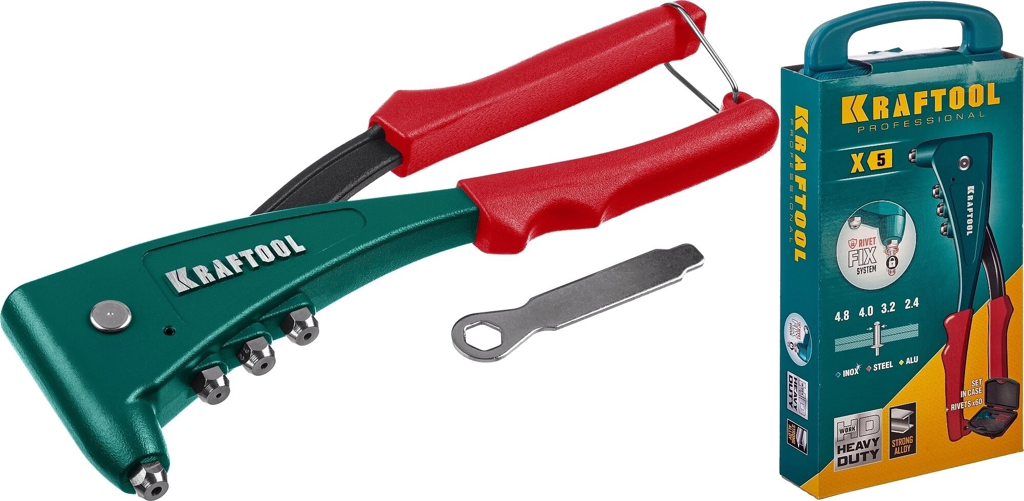 Литой заклепочник в кейсе KRAFTOOL 31173-H6_z01
