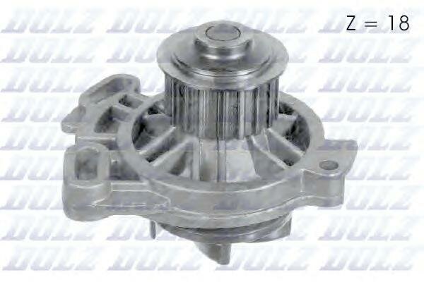 Помпа VW T4 2.4D,2.5L 90 , DOLZ A176