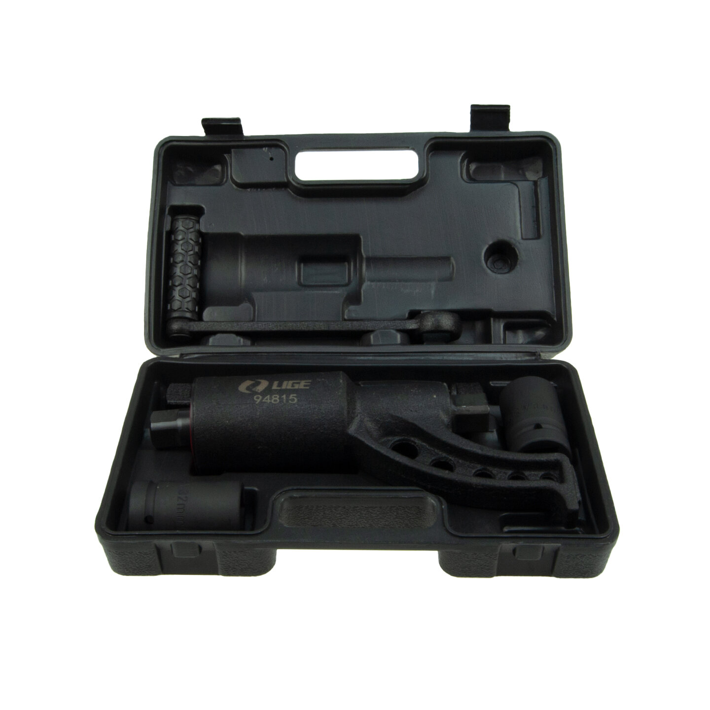 Гайковерт ручной с редуктором (Головки 32, 33мм, длина-270мм, передаточное число 1:58, 4800Nm) в кейсе LG-94815 LIGE