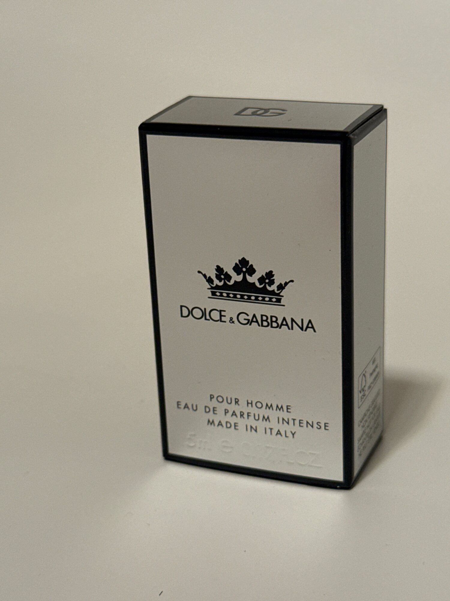 Dolce & Gabbana K мужская парфюмерная вода Intense 5 мл Miniature