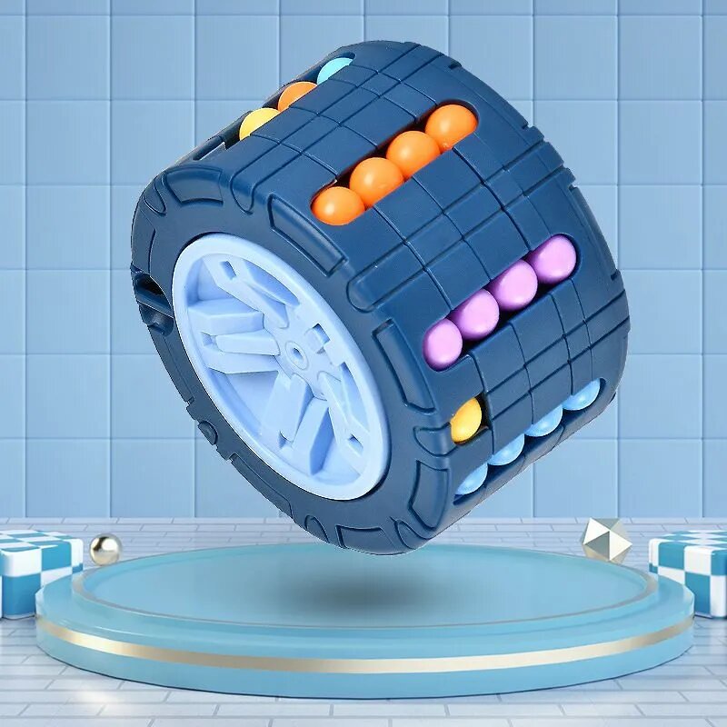 Детские развивающие вращающиеся волшебные бобы, игрушки для тренировки мышления и декомпрессии.