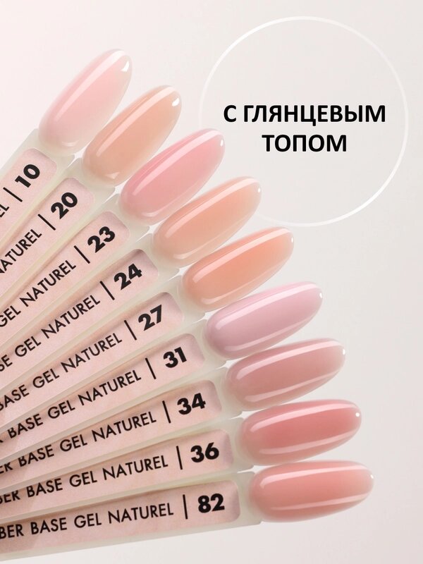 Камуфлирующая база для маникюра FOXY EXPERT NATUREL, 10 мл