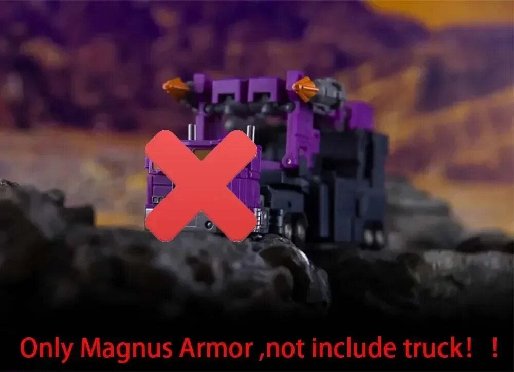 DR.Wu Extrme Warfare Ultra Magnus Armor Фигурка Armor Purple