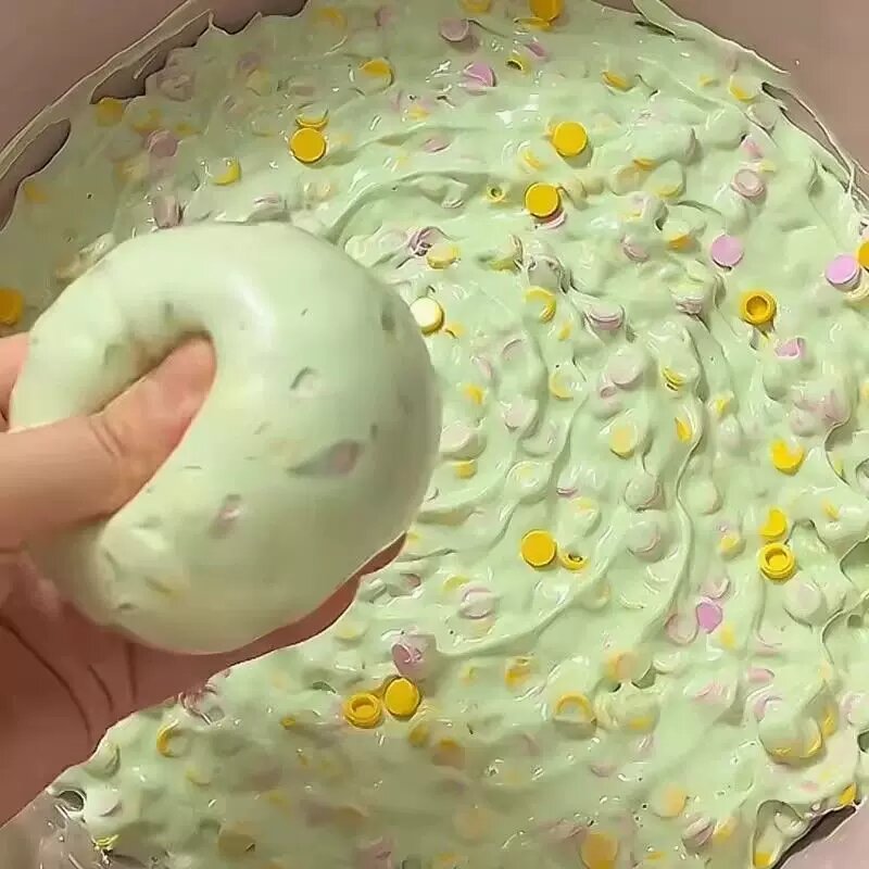 Коллекция шариков ручной работы с маслом, такие же строительные блоки Сяохуншу, твердая шумная кремовая