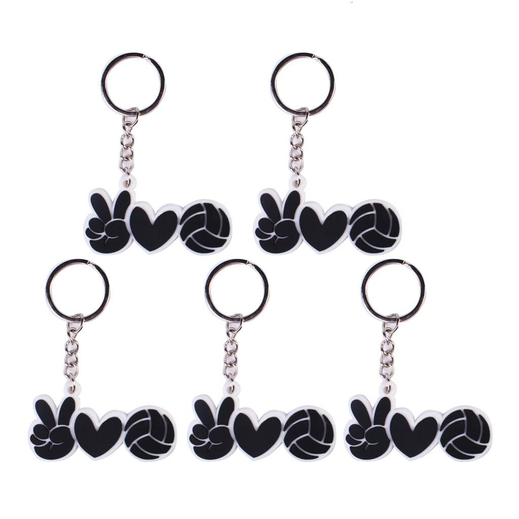 Набор брелков для ключей с волейбольным мячом, ZWY38