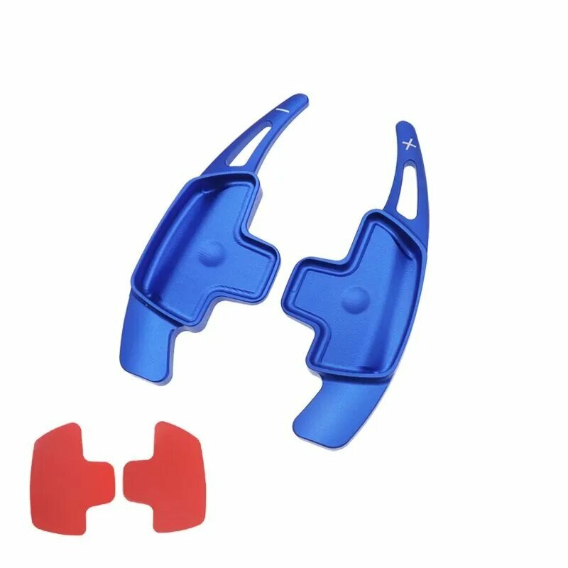 Лепестки переключения передач для Mercedes A, B, C, E, GLA, GLC класса, Накладки на руль, Тюнинг, Черные, карбон