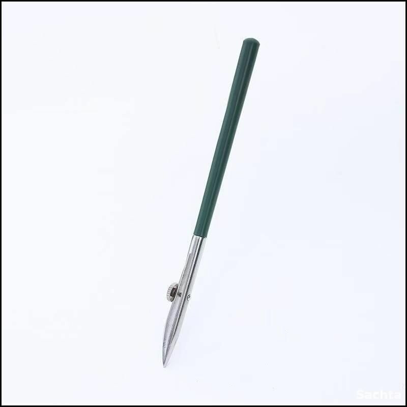 Рейсфедер металлический регулируемый для черчения и кожевенного дела, инструмент для туши и краски