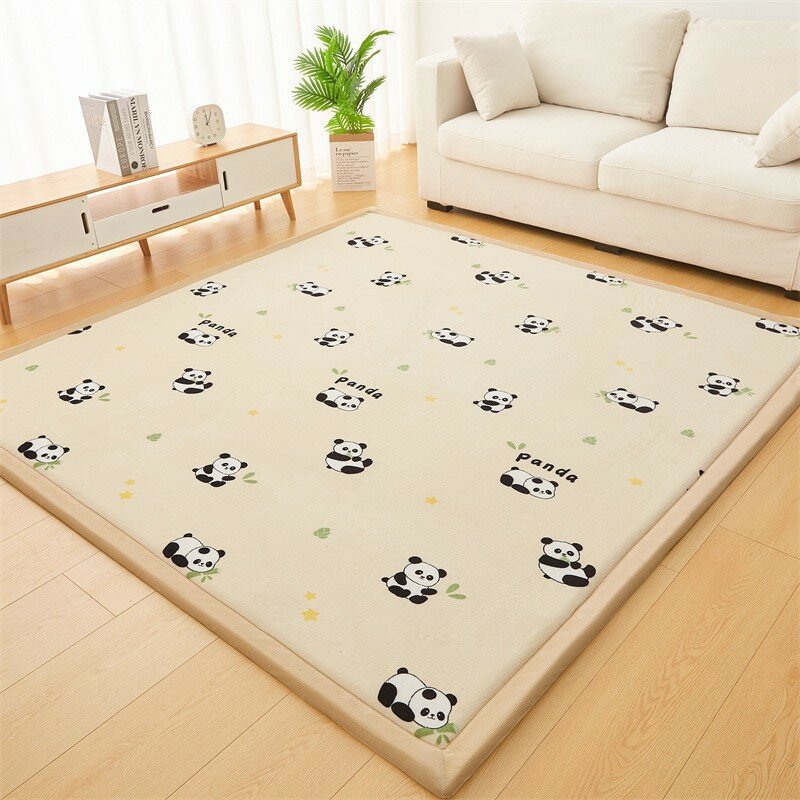 Японский стиль утолщенный татами мат для спальни, коврик для гостиной, детский ползательный мат, противоскользящий коврик, прикроватный коврик, дропшиппинг