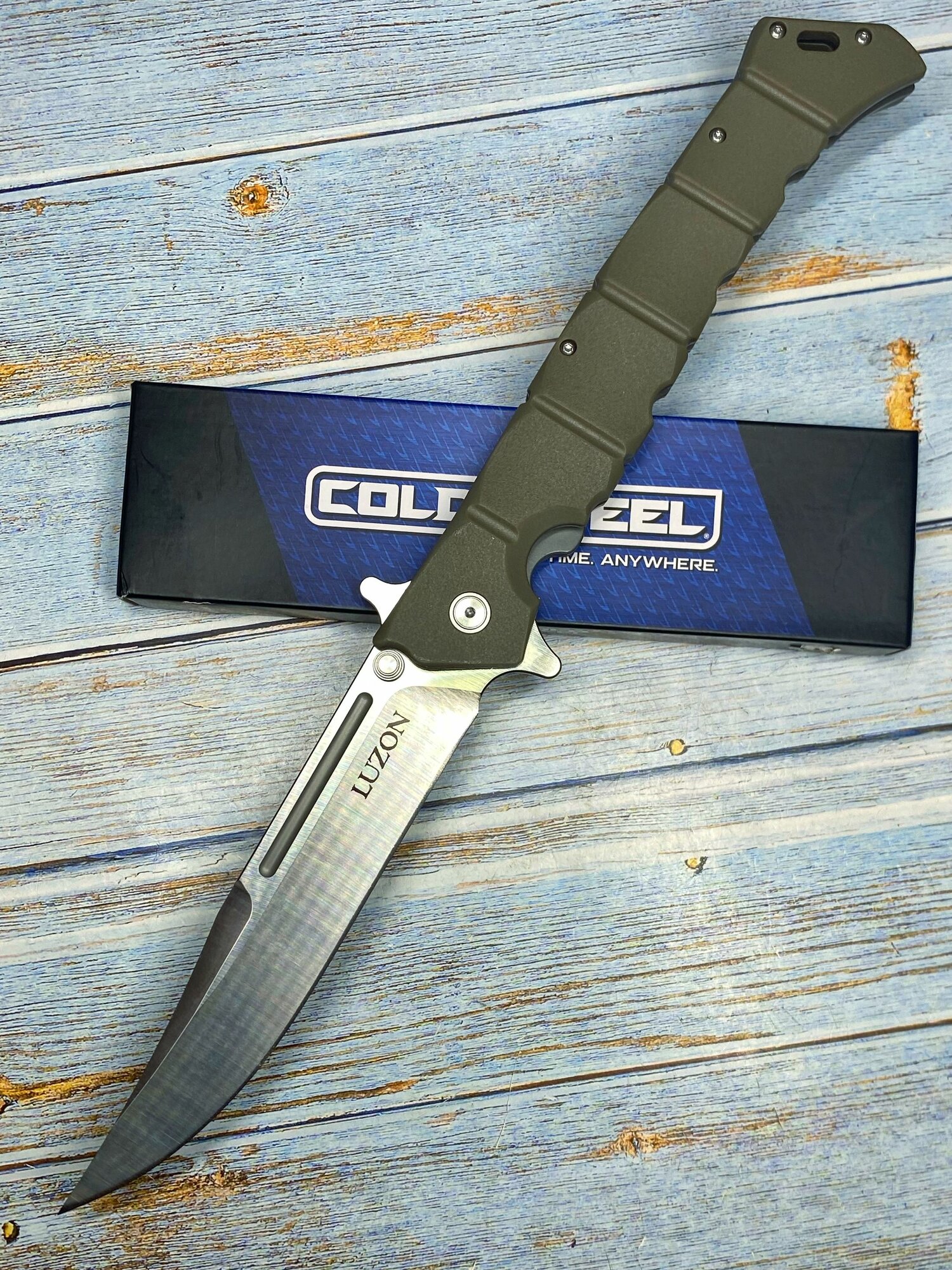 Складной нож Cold Steel Large Luzon FDE / Satin, CS-20NQX-DEST