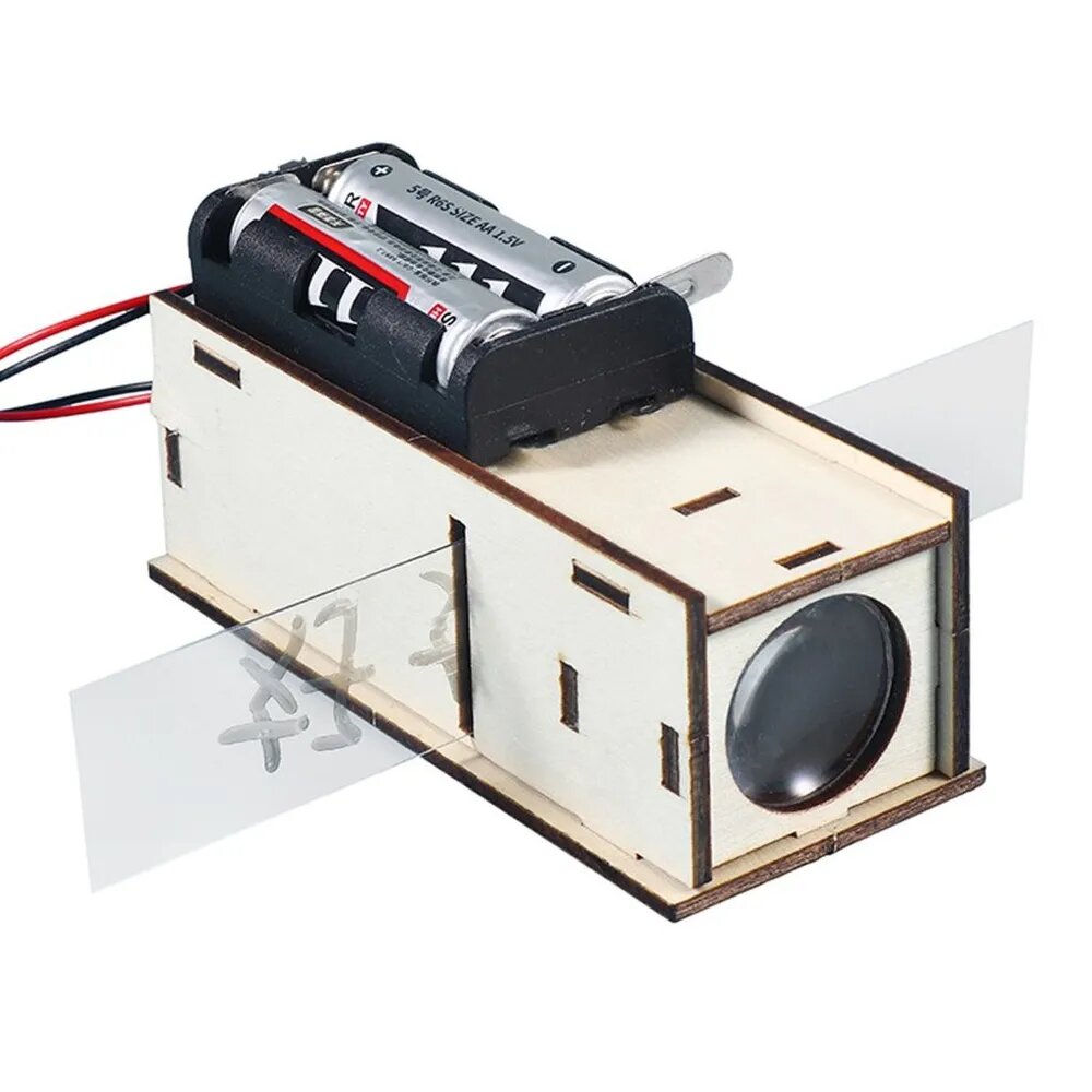 Самодельный проектор слайдов projector