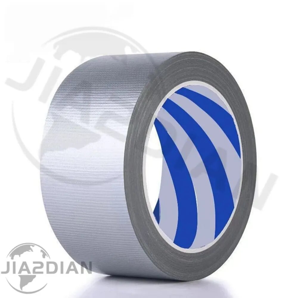 Скотч для ремонта тентов тарпаулин Серебро размер 8 см х 10 м /клейкая лента на тентовую ткань пвх, брезент оксфорд, палатку шатер, бассейн