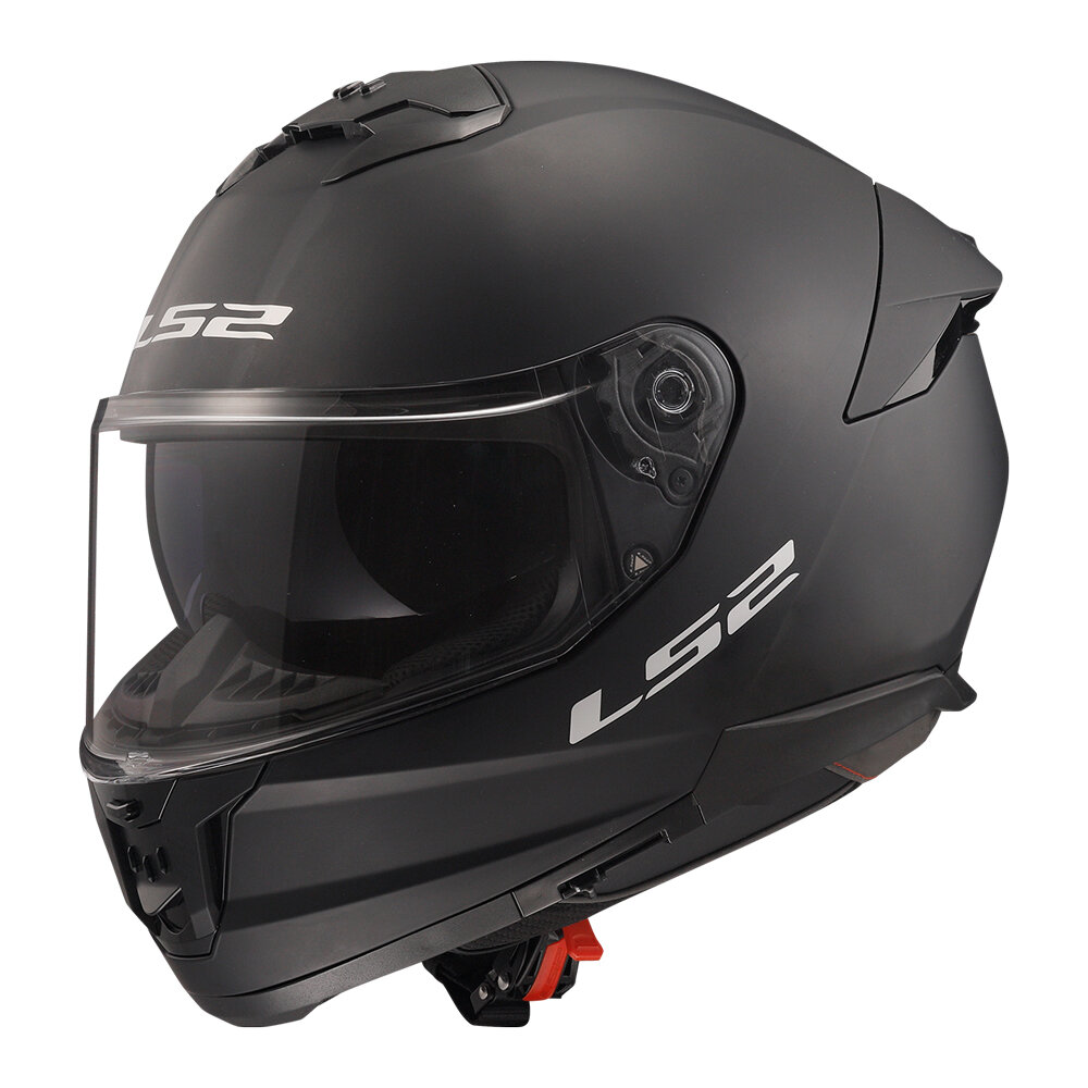 Мотошлем интеграл LS2 FF808 STREAM II SOLID (черный, L)