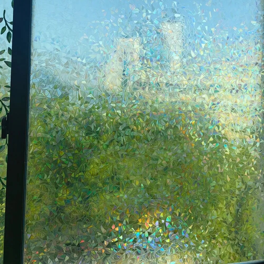 OZ-SOES-Стеклянные наклейки цветные электростатические стеклянные наклейки ПВХ-пленка стеклянная пленка