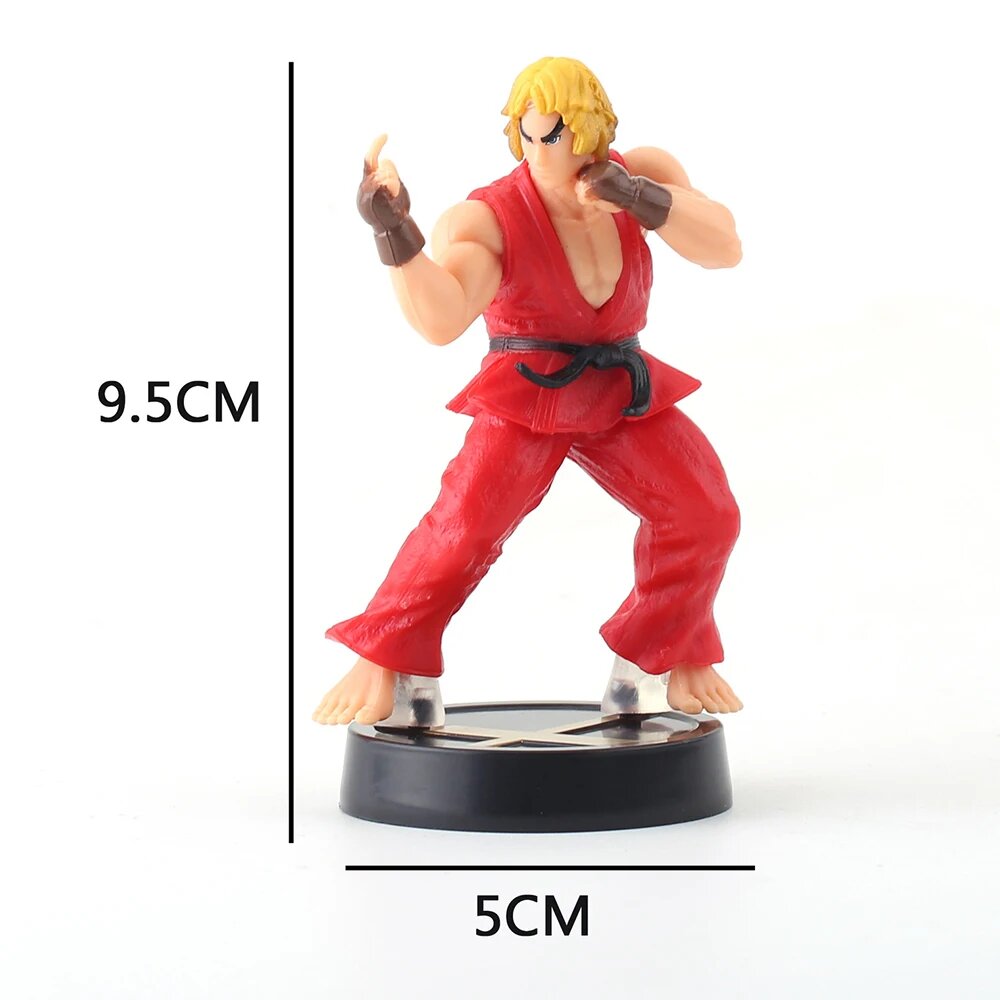 Коллекционная фигурка Street Fighter Кен, цвет B-no box