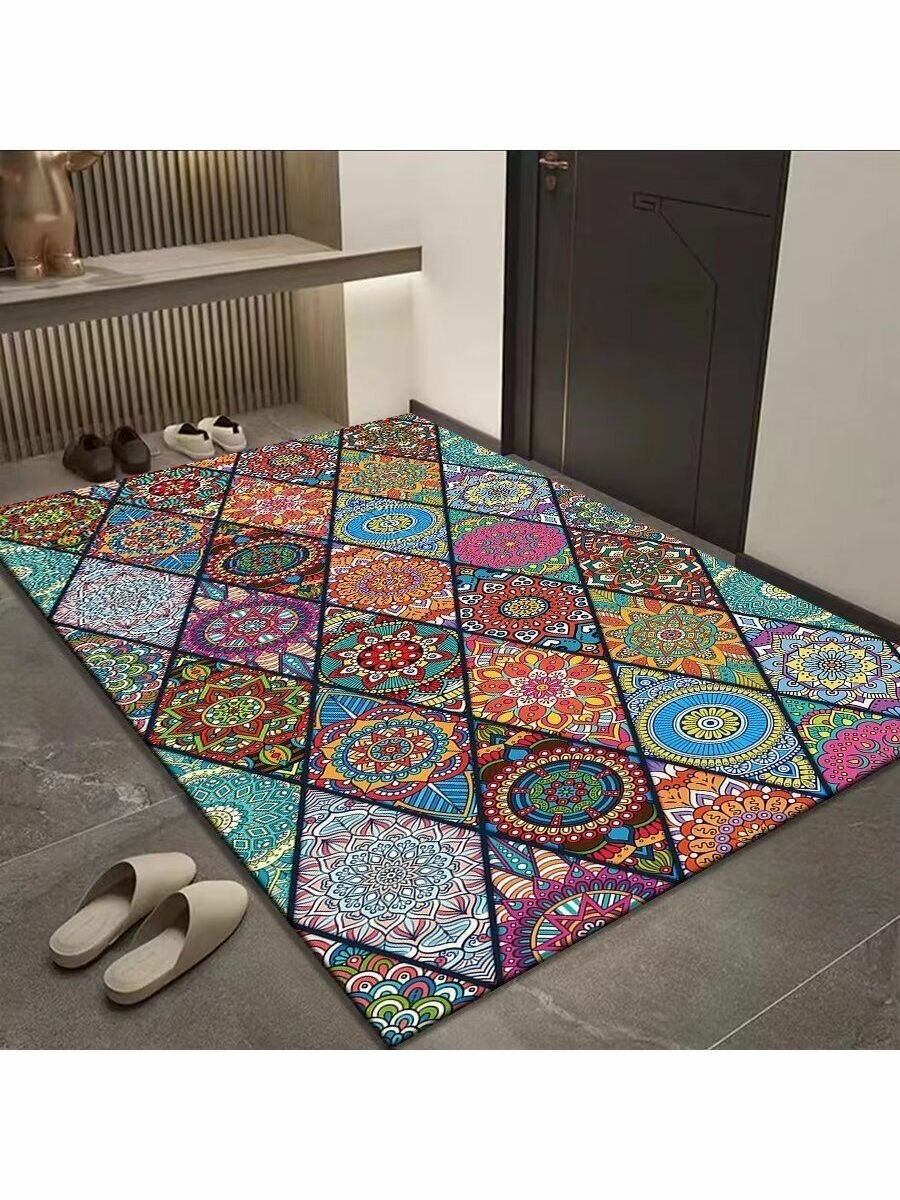 IKEA Коврик придверный Богема. 100x120 см