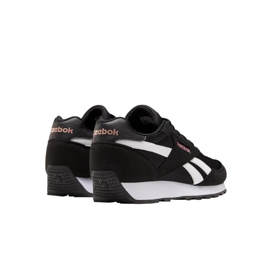 Кроссовки Reebok Rewind Run, размер 5,5 US, черный/белый/голубой — фото 1
