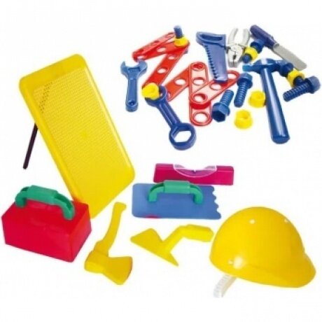 Игровой набор "Строитель" №3 (31 предмет) в сумке У753