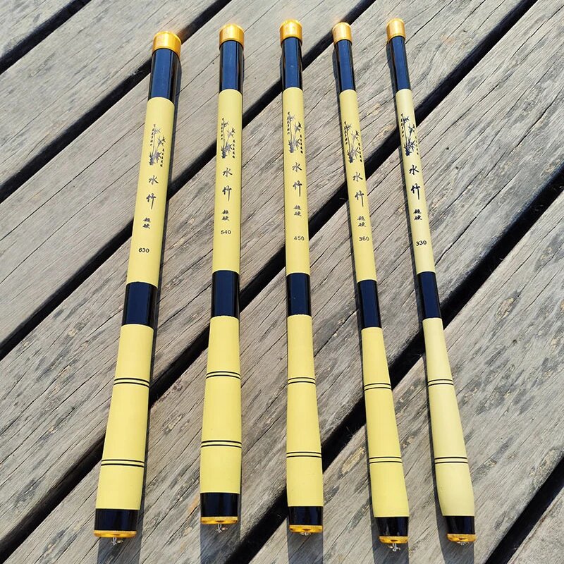 Телескопическая удочка из углеродного волокна 1,5-6,3 м 2.7m