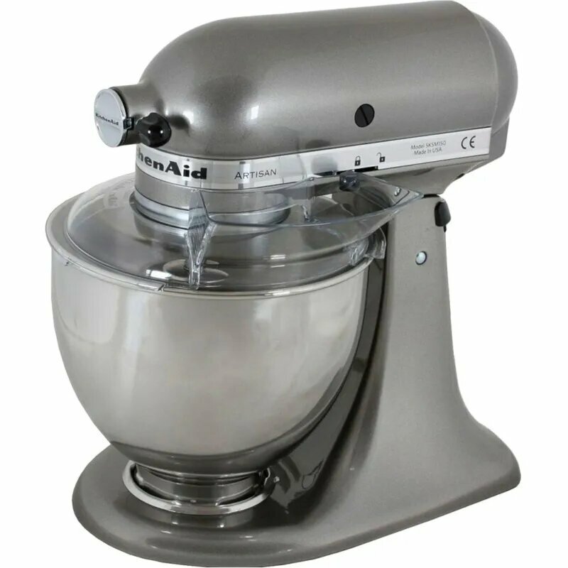 Миксер KitchenAid 5KSM175PSEMS настол, откид блок Artisan 4.8л, серебр мед-н, 2340867