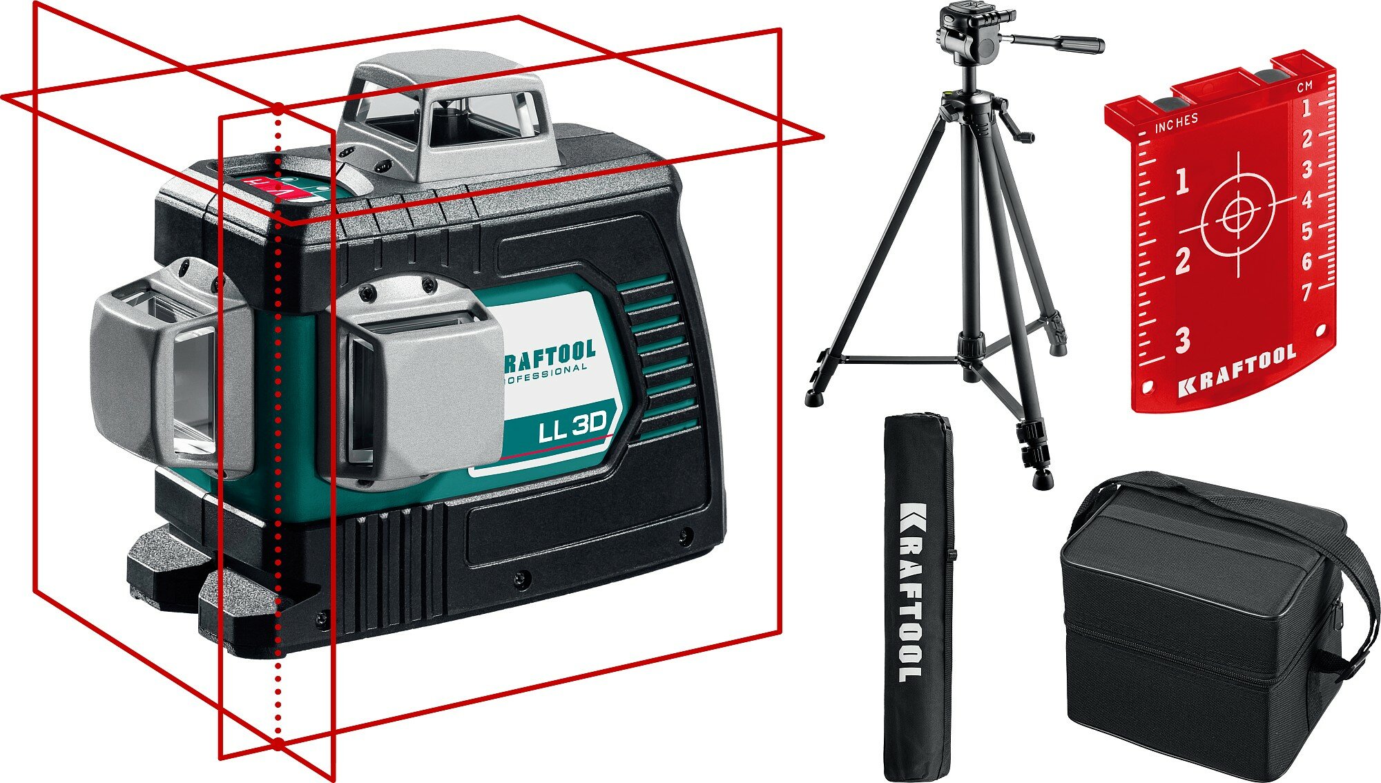 KRAFTOOL LL 3D #3, лазерный нивелир (34640-3)
