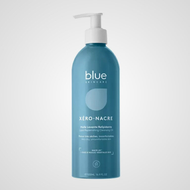 Масло для душа липидовосстанавливающее 500 мл BLUE SKINCARE XERO NACRE Lipid-Replenishing Cleansing Oil Масло 500 мл