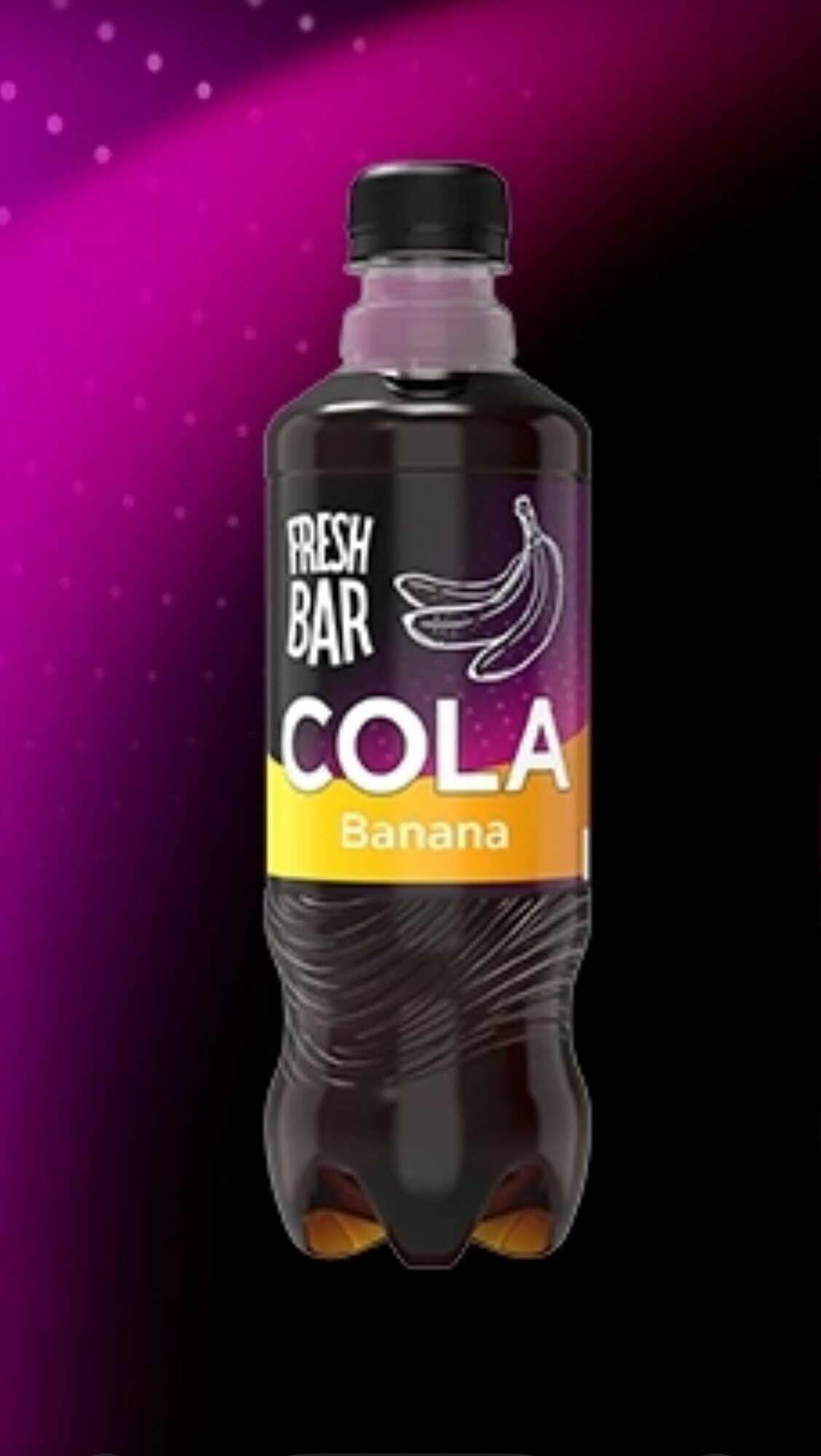 Газированый напиток Fresh bar Cola banan 0,45 12 штук